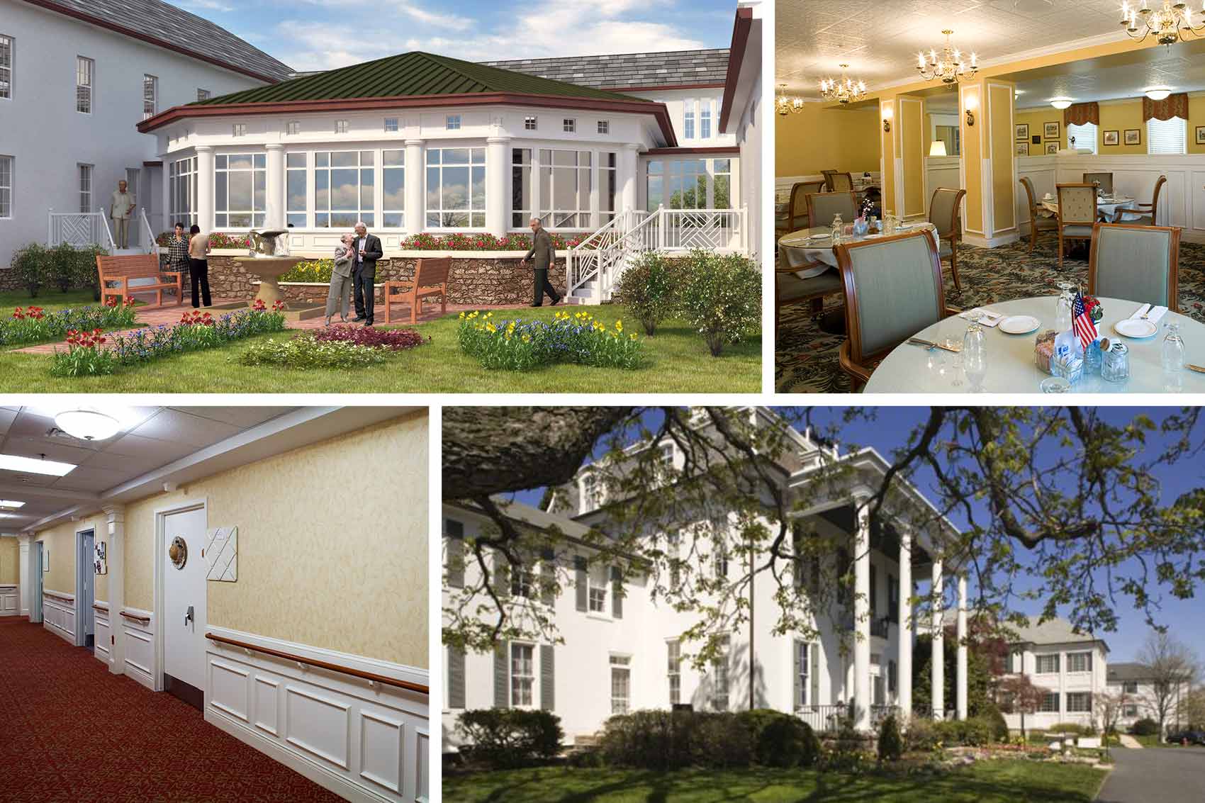 Presbytarian Home of MD Interior Reno Collage - AHS architects (AHSa)