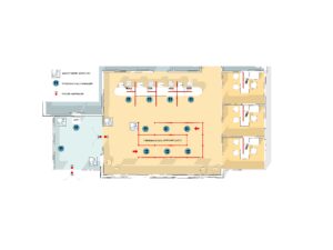 sample branch plan graphic - Ammon Heisler Sachs Architects (AHSa)
